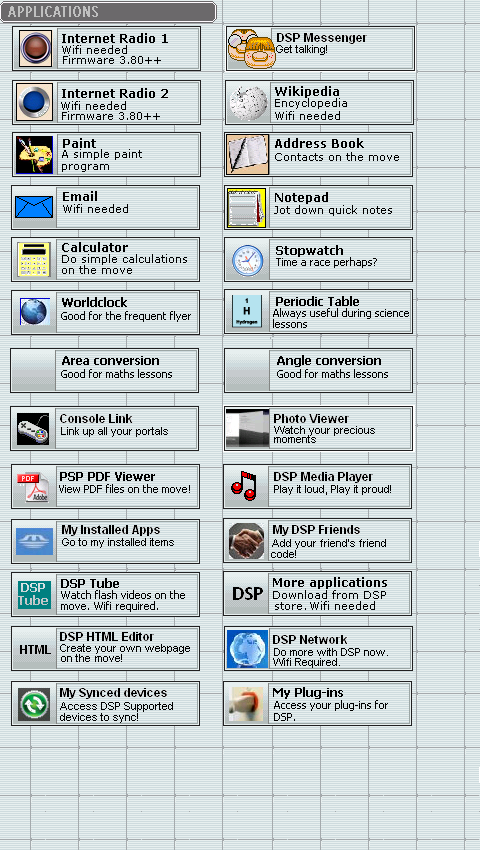 DSP -- Applications